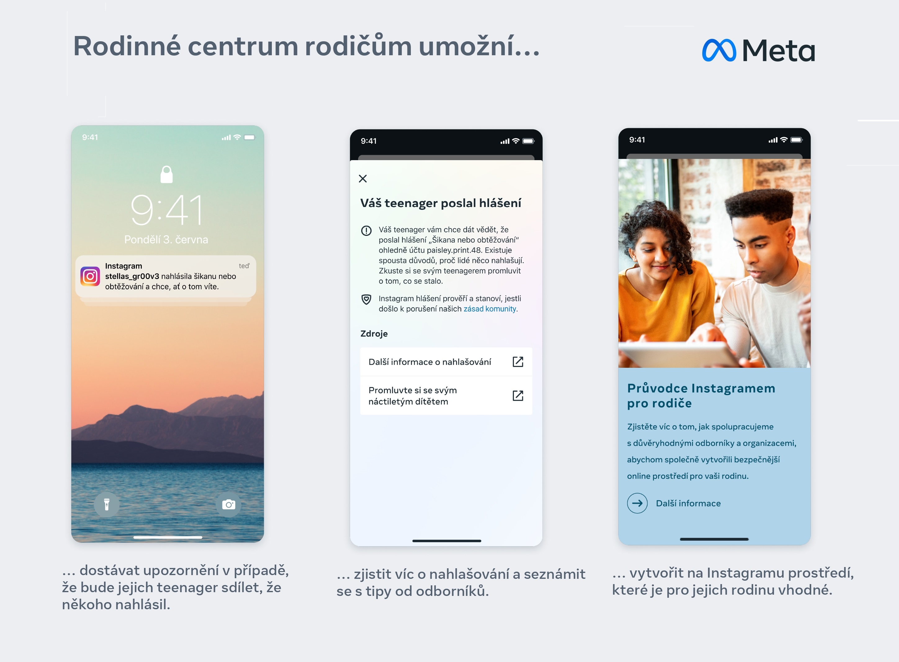 Meta v Česku spustí na Instagramu nové bezpečnostní funkce pro rodiče a teenagery. Reels ...